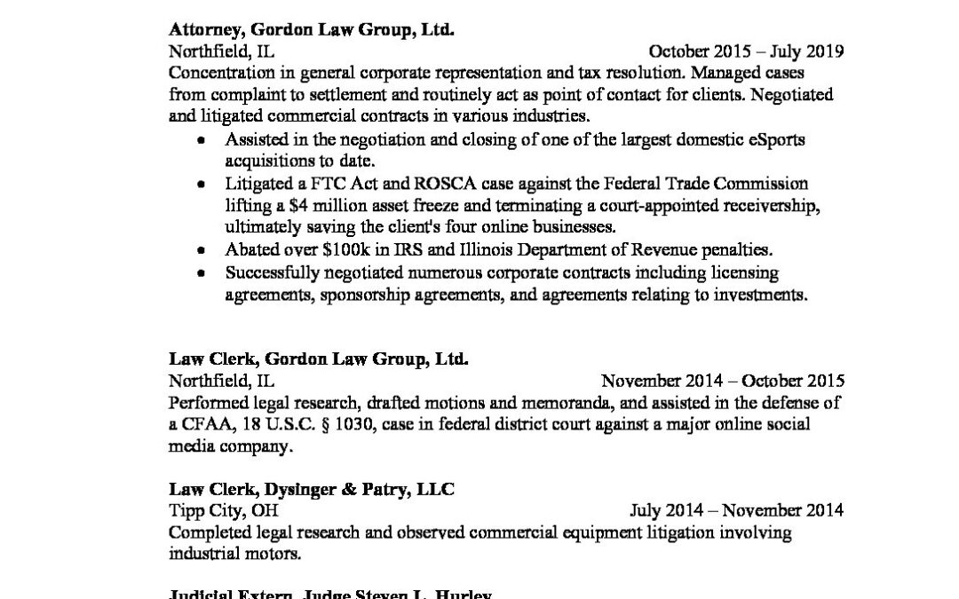 Aaron-Wiener-Resume | Livingston Barger